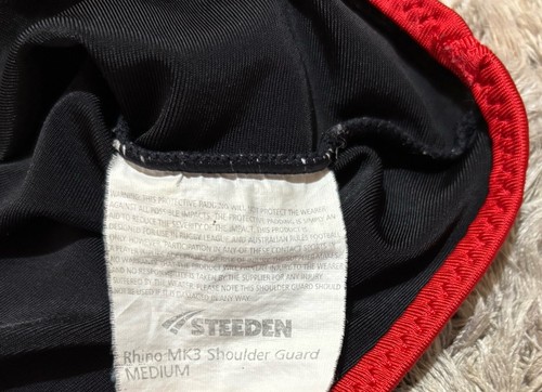 Steeden Rhino Mk3 T Rex Rugby Shoulder Guard Pads Armour Shirt Mens ...