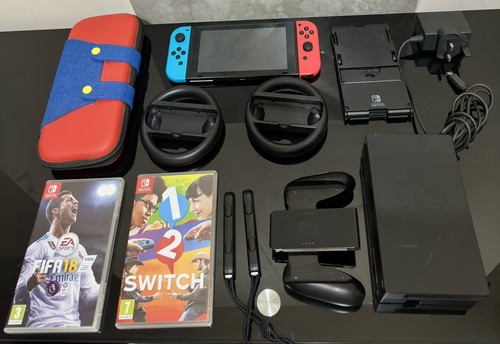 Nintendo Switch Bundle With Accessories And Games | eBay UK