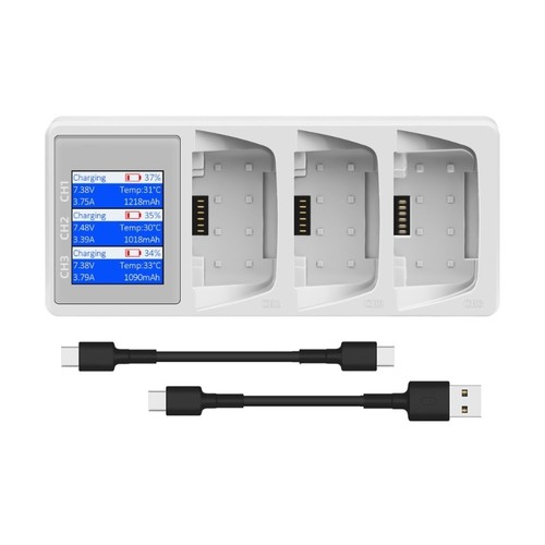 Charging Station With LCD Screen Fast 3 Way Charging Energy Box ...