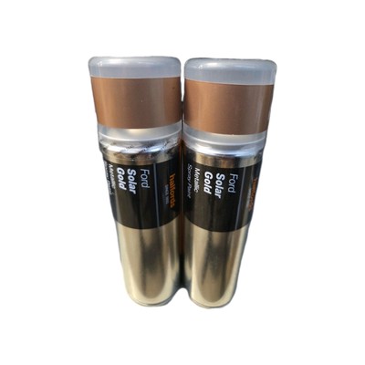 FORD SOLAR GOLD METALLIC SPRAY PAINT 300ML CANS HALFORDS x2 | eBay UK