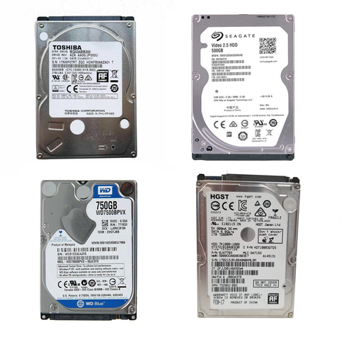 2.5" SATA HDD ard Drive 6 Gb/s MIXED BRANDS SPEEDS TESTED MAC OR PC ...