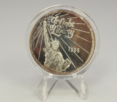 1986 Proof "The Light of Liberty" 100 Anniversary of The Statue of ...