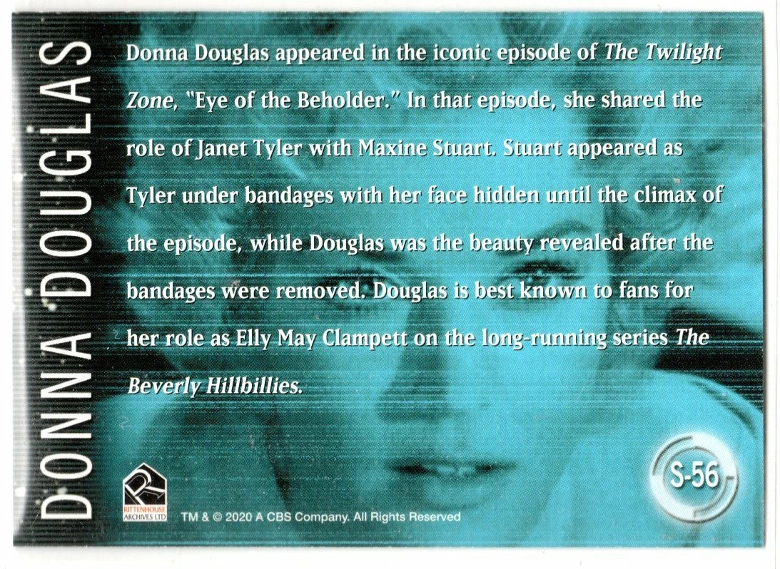Donna Douglas Twilight Zone Eye Of The Beholder