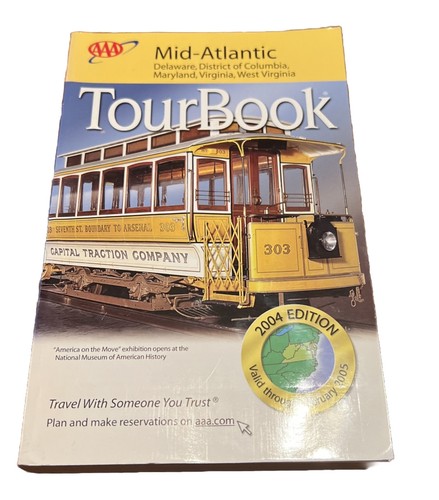 MID-ATLANTIC AAA TOUR BOOK, 2004 EDITION Vtg | eBay
