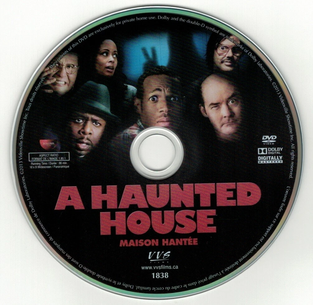 A Haunted House Movie Dvd Cover