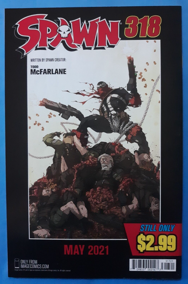 SPAWN #317 and #318 (2021 Image) McFARLANE AND BARENDS VARIANTS *FREE ...