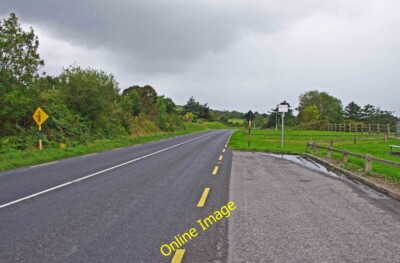 Photo 6x4 The R463 road near Caher looking west, Co. Clare An Scairbh ...