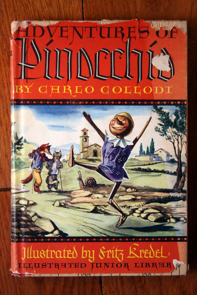 The Adventures Of Pinocchio Book