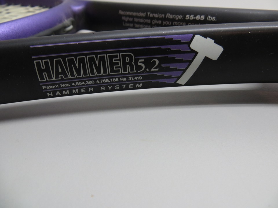 Wilson Hammer 5.2 Tennis Racquet 4 3/8 Grip Head Size 95 Square Inches ...