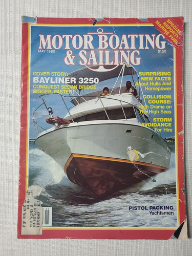 Vintage Motor Boating & Sailing Magazine May 1980 GC | eBay