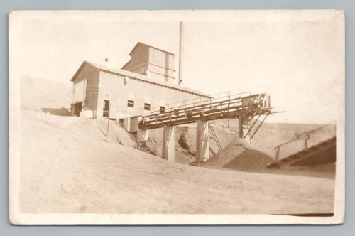 Haydite Shale Clay Plant RPPC Antique Cement Factory Photo Postcard ...