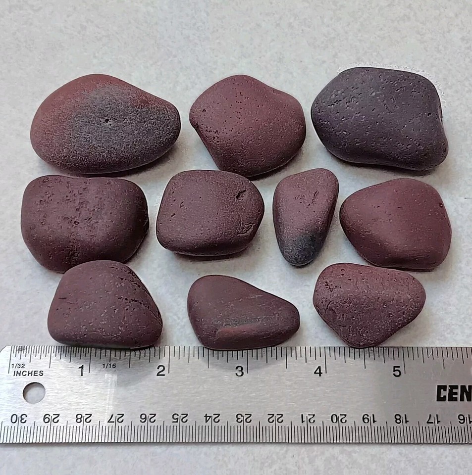 10 Michigan Jasperlite Stones Natural Lake Superior Beach Rocks | eBay