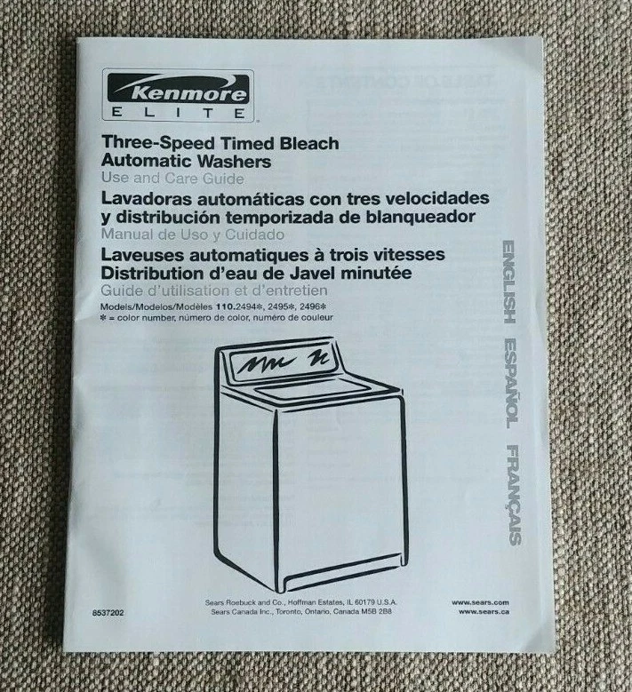 Kenmore Washing Machines At Sears