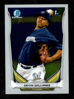Devin Williams 2014 Bowman Chrome Prospects Series 2 #BCP49 Baseball ...