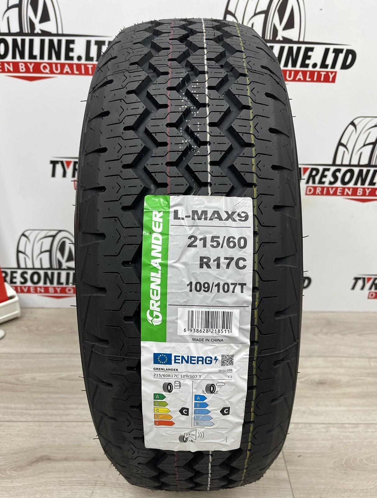 4 X 215 60 17C GRENLANDER 215/60R17C 109/107T COMMERCIAL VAN BRAND NEW ...