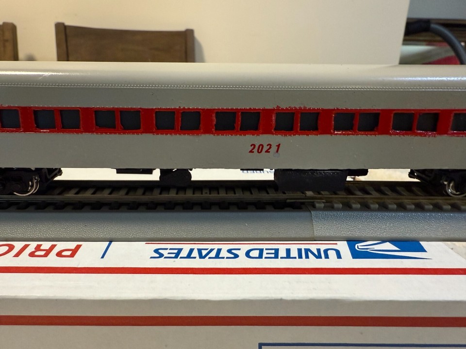 HO Scale LONG ISLAND RAILROAD PASSENGER COACH F&C P-72 PARLOR CAR #2021 ...