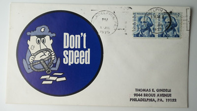 Scott 1304 Washington 5c July 3, 1975 Don't Speed Cover | eBay