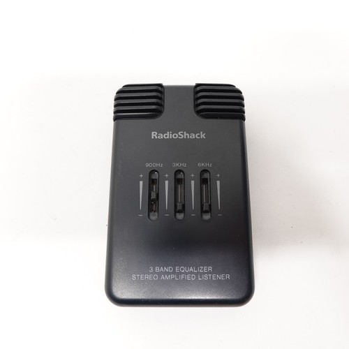 Radio Shack 33-1097 3-Band Equalizer Amplified Stereo Listener | eBay