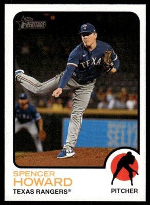 2022 Topps Heritage High Number Spencer Howard Texas Rangers #649 | eBay