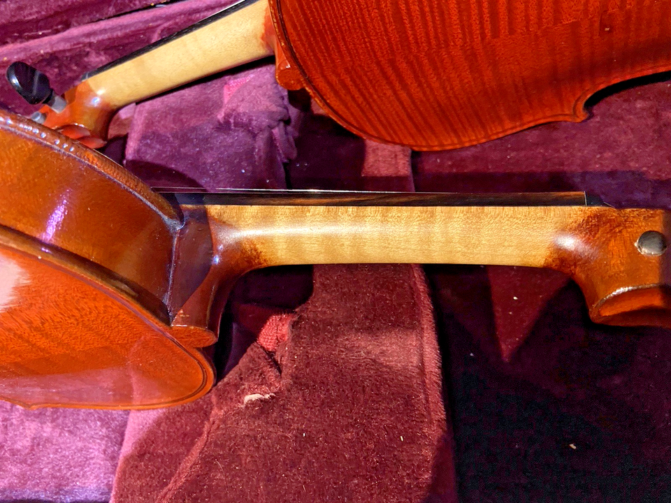 2 French JTL antique 4/4 Violins In Double Case | eBay