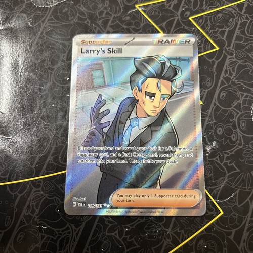 Larry's Skill 139/131 - Prismatic Evolutions - Trainer - Pokémon | eBay