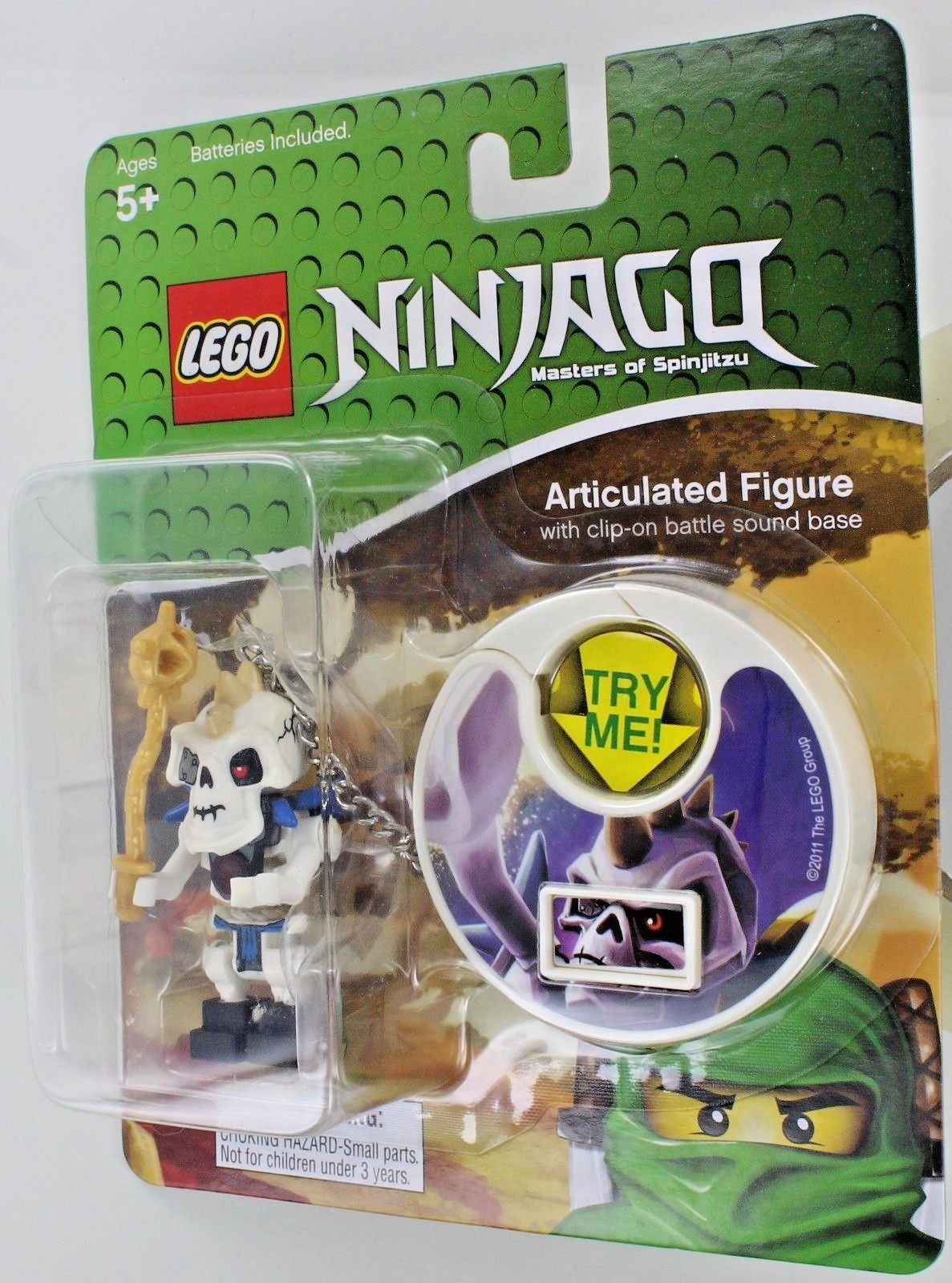 LEGO Ninjago Nuckal Articulated Figure With Clip-on Battle Sound Base ...