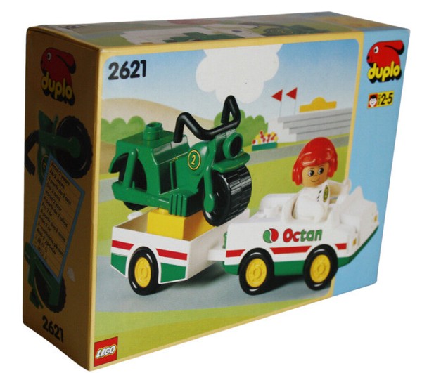 LEGO DUPLO: Octan Motorbike Transporter (2621) for sale online | eBay