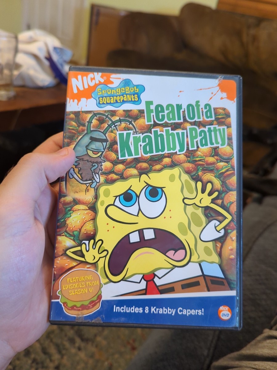 Spongebob Fear Of A Krabby Patty Dvd