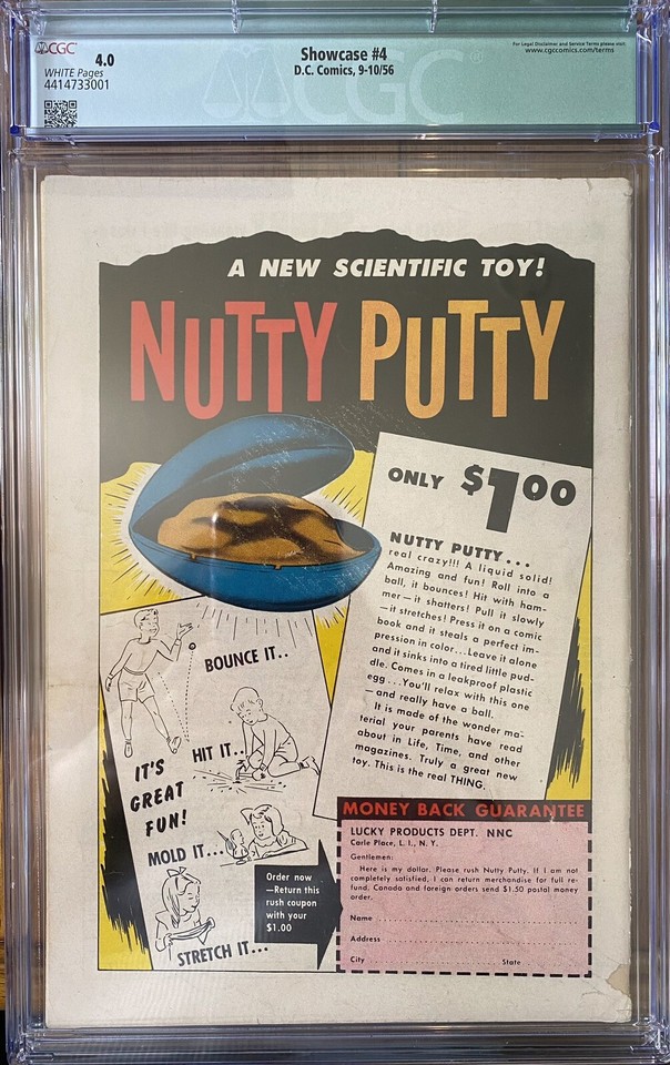 Showcase #4 Presenting The Flash (1956) DC Comics | eBay