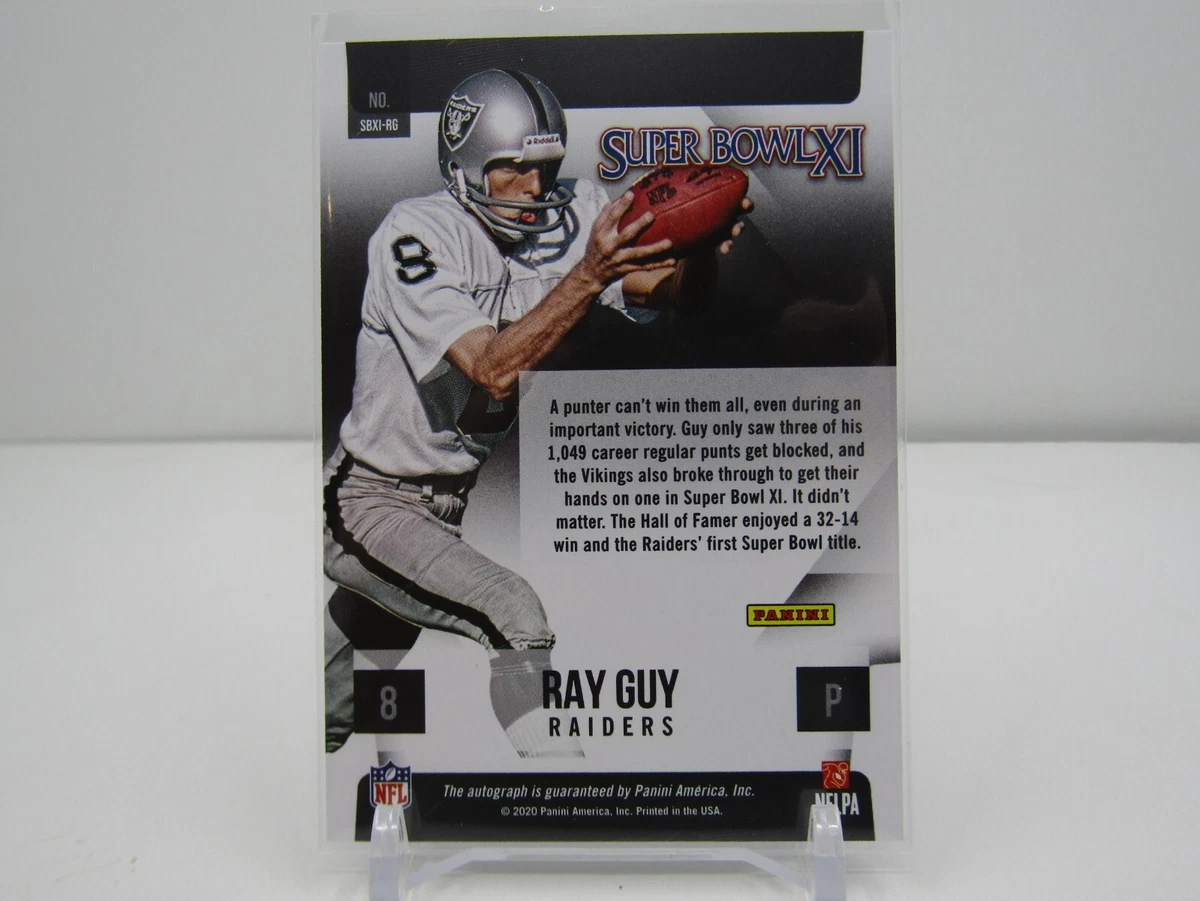 Ray Guy Super Bowl