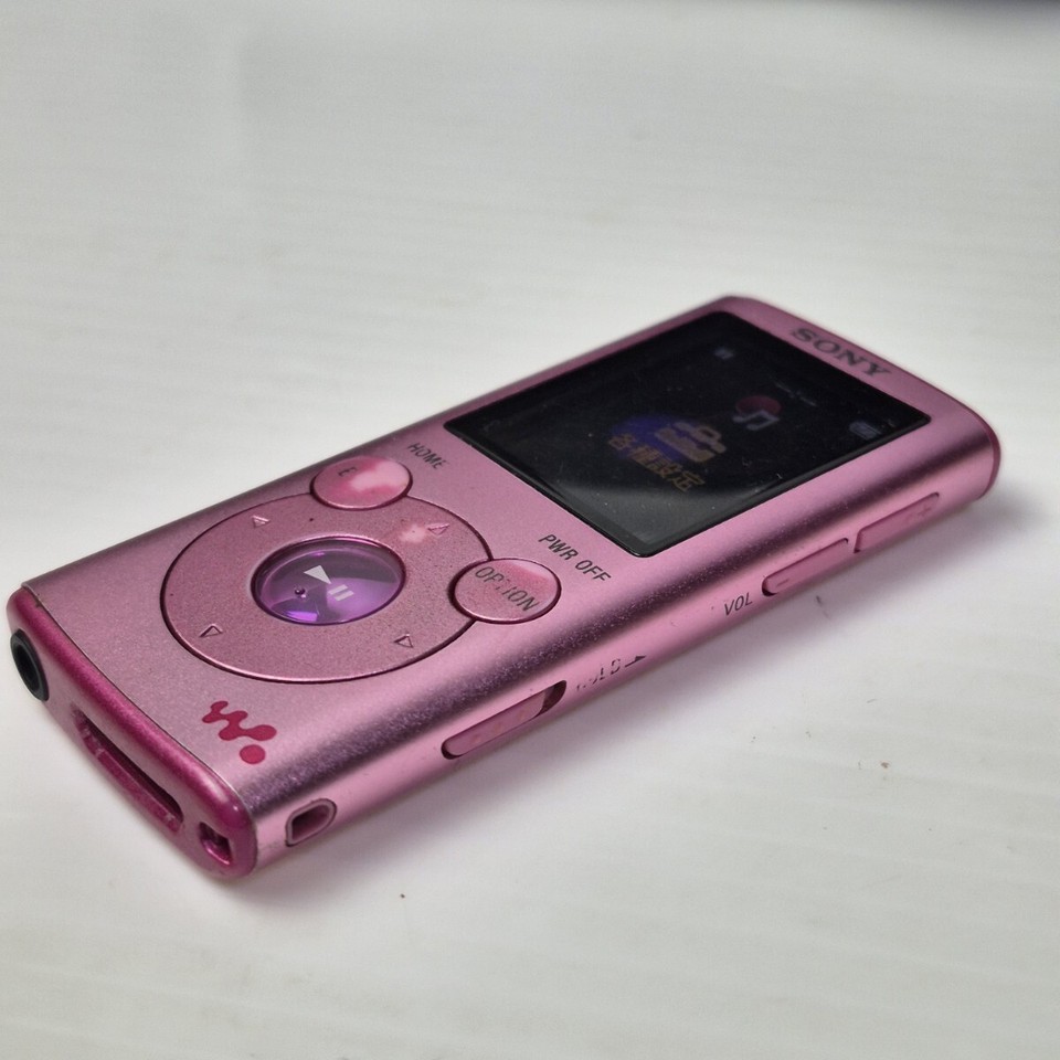 Sony NW-E053 Walkman 4GB Pink MP3 Digital Audio Player USB Tested ...
