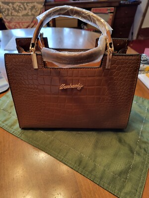 Danbaoly Brown Alligator Purse/Handbag BRAND NEW | eBay