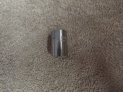 Bonney T14 Socket - 7/16" -12 Point - 3/8" Drive - 1" Long - NOS (G 21 ...