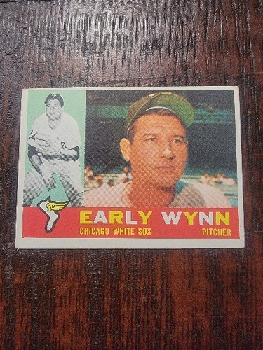 1960 Topps Baseball Card Early Wynn #1 - White Sox VGEX - HOF | eBay