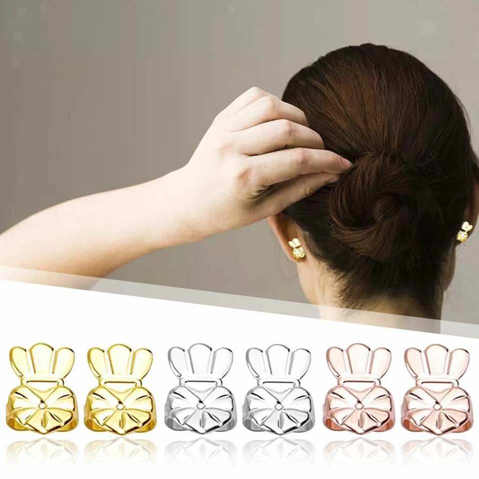 Earring Backs Adjustable Earring Lifters for Earring Support Droopy ...