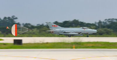 Aircraft plaaf chengdu j7 military side view Custom Gaming Mat Desk ...