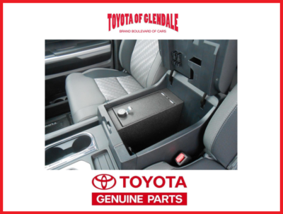 2014-2021 TOYOTA TUNDRA IN-VEHICLE CENTER CONSOLE SAFE GENUINE OEM ...