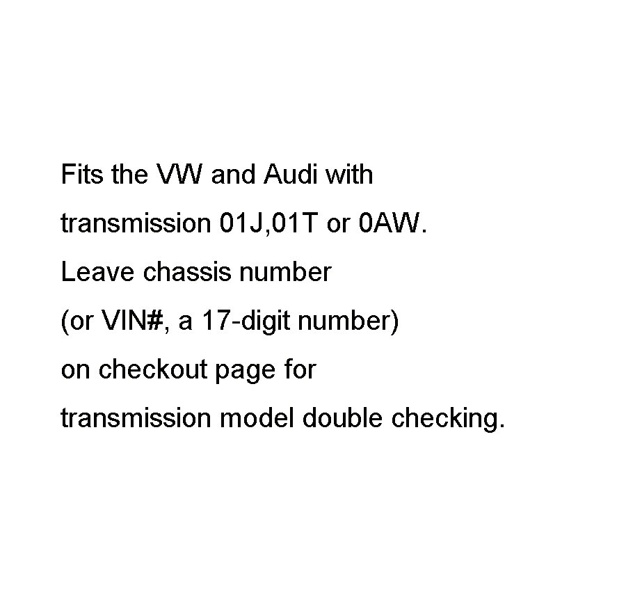 01J 01T 0AW CVT Transmission Rebuild Kit Friction Plates For AUDI VW | eBay