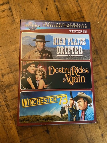 Universal 100th Anniversary Spotlight Collection Westerns DVD 3-Disc ...