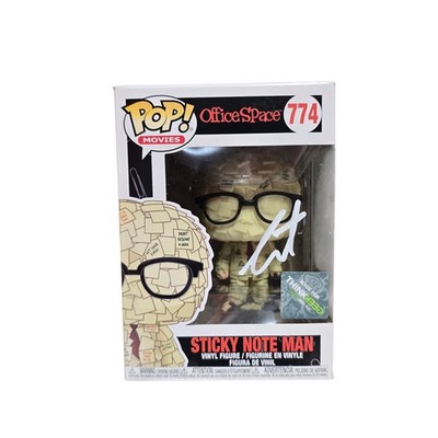 Stephen Root Signed Sticky Note Man Funko 774 Office Space SWAU ...