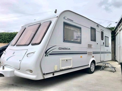 Compass Omega 505 Touring Caravan 2002 | eBay
