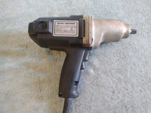 Sears Craftsman Industrial 1/2" Impact Wrench Corded Electric 120V Made ...