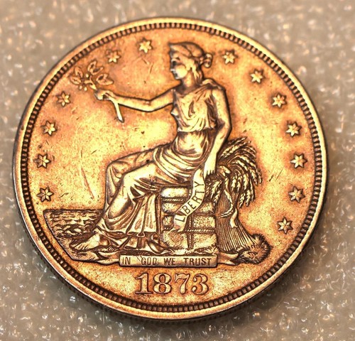 1873 $1 ONE DOLLAR - US SILVER TRADE DOLLAR/COIN | eBay