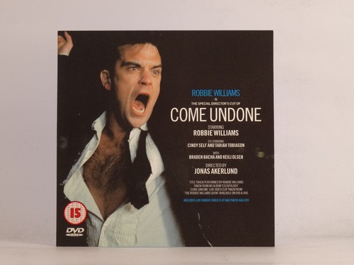 ROBBIE WILLIAMS COME UNDONE (DVD) (F98) 2 Track CD Single along with ...