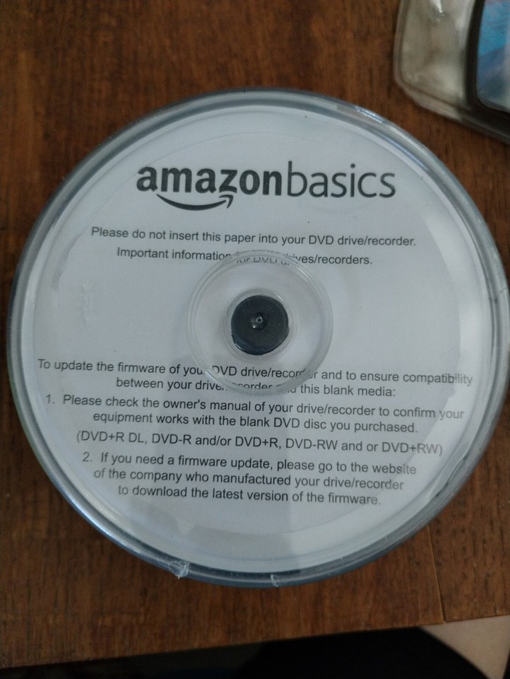 Amazon Basics DVD-RW 30 Pack 4.7 Gb 120 Mins 4x Recordable DVDs New | eBay
