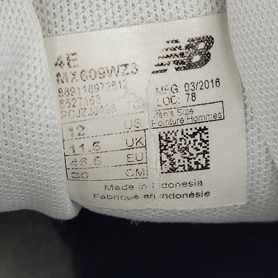 New Balance 609 Walking Shoes - Sneakers Men's Size 12 4E - MX609WZ3 | eBay