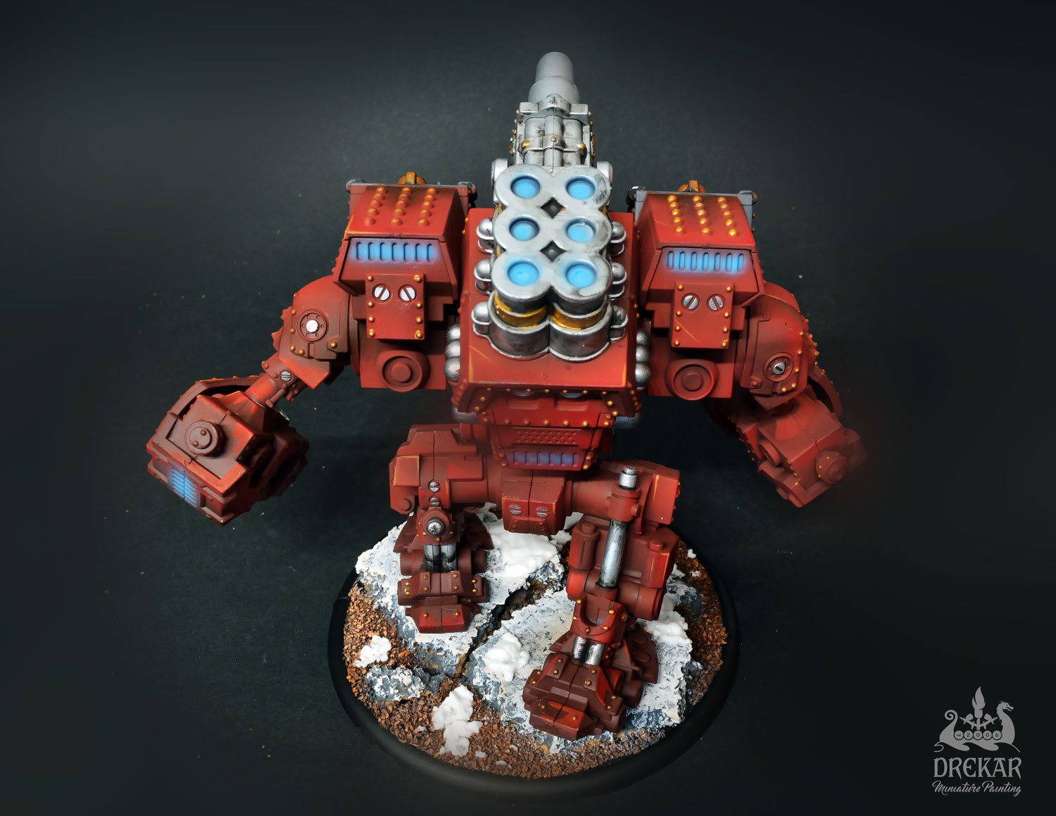 Victor / Conquest Khador colossal warmachine ** COMMISSION ** painting ...