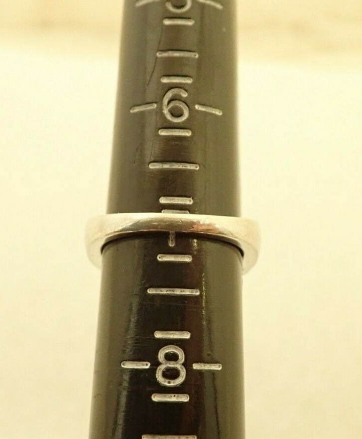 Baguette & Round Diamond Sterling Silver SUN Band Ring Sz 7 | eBay