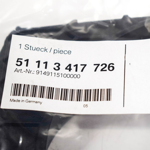 NEW BMW X3 E83 M AERO FRONT BUMPER FOG LIGHT GRILLE 51113417726 ...