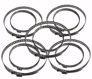 25x Universal CV & Tie Rod End Boot Crimp Clamp 45-120MM Stainless ...